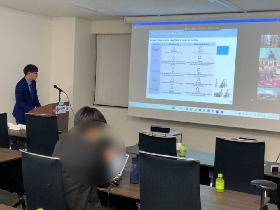 KEM presents at the 2nd JAIMA-VINLAB Symposium at the Vietnam National ...